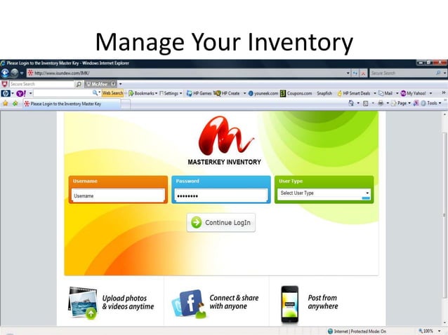 Master Key Inventory | PPTX