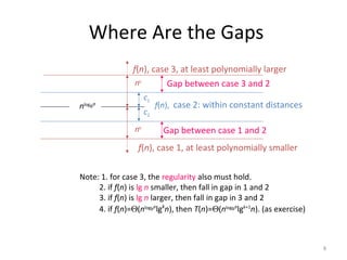 Master method theorem | PPT