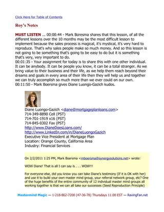 Mastermind Magic Assignments | PDF