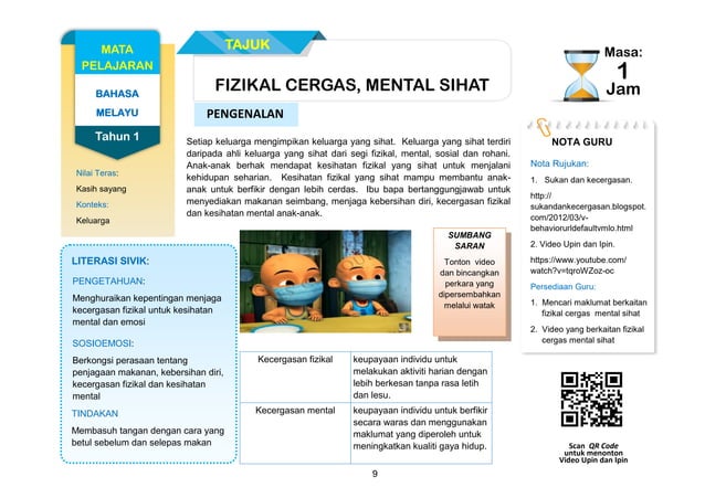 Master modul pendidikan sivik sek rendah tahap i | PDF