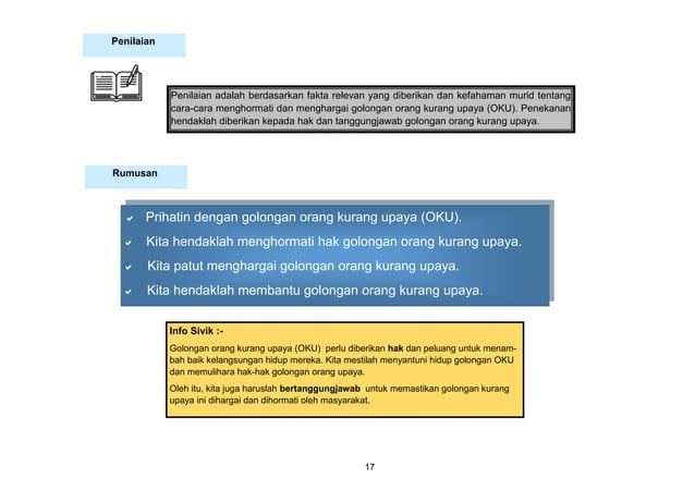 Master modul pendidikan sivik sek rendah tahap i | PDF