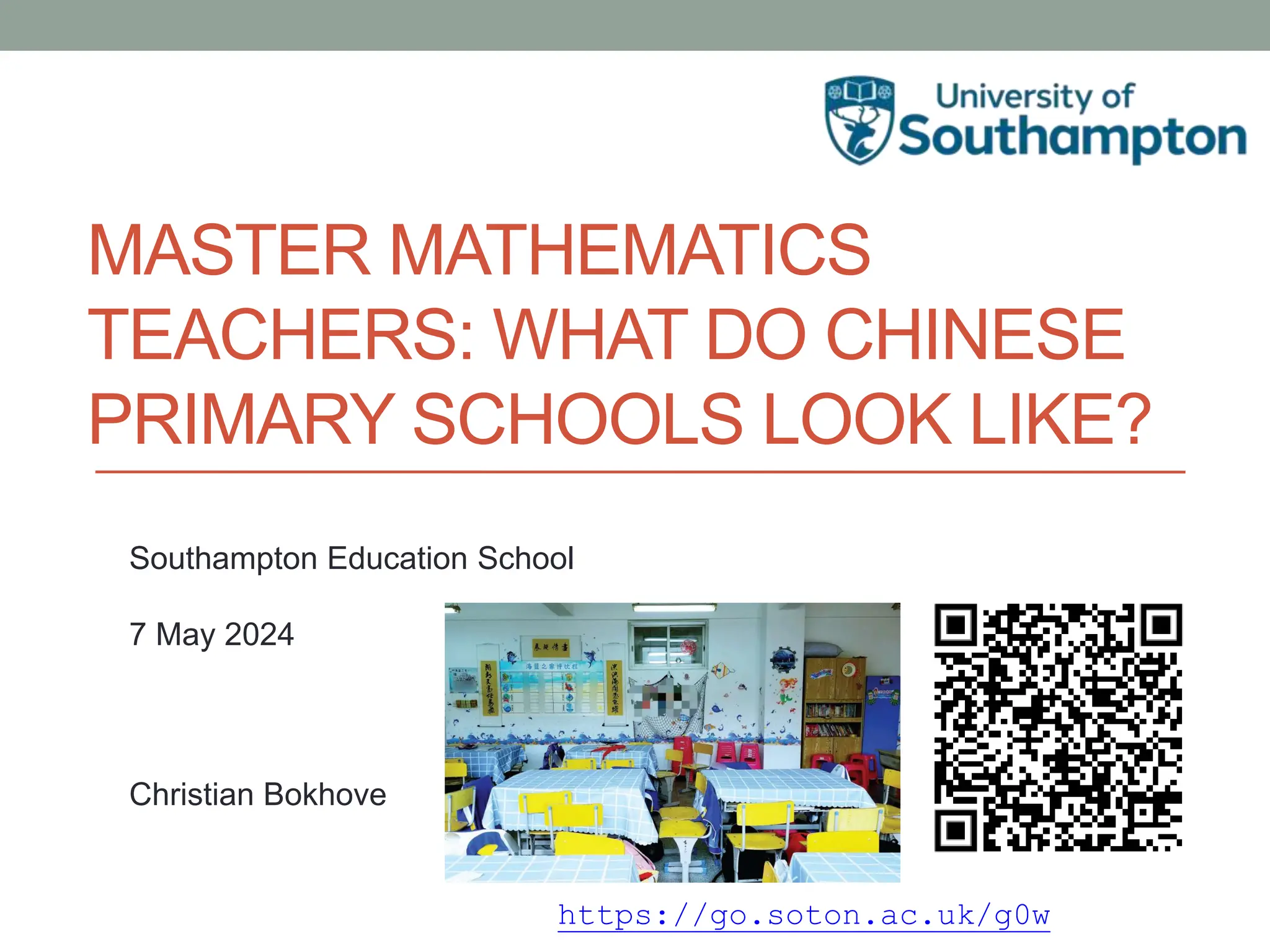 Master Mathematics Teachers in Chinese primary schools | PPT