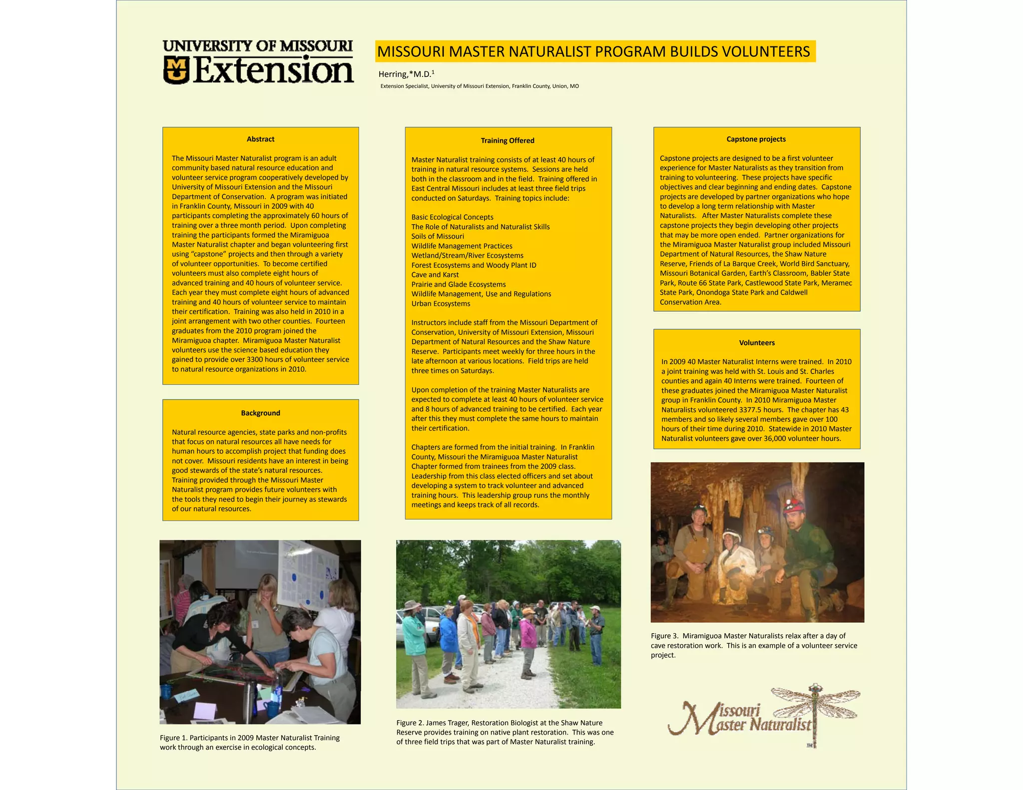 Master naturalist program poster 2011 revised | PDF