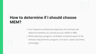 Master of engineering management | PPT