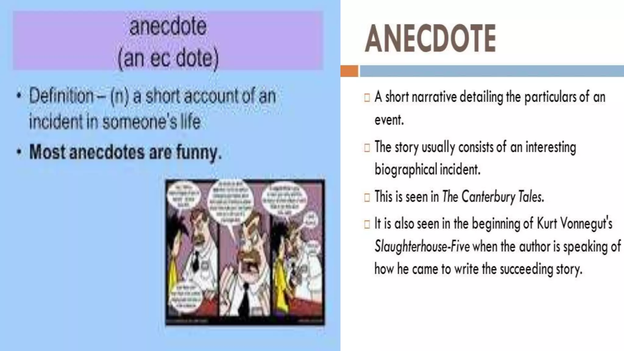 Anecdote | PPTX