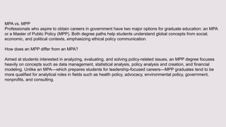 Master of Public Administration (MAP) | PPTX