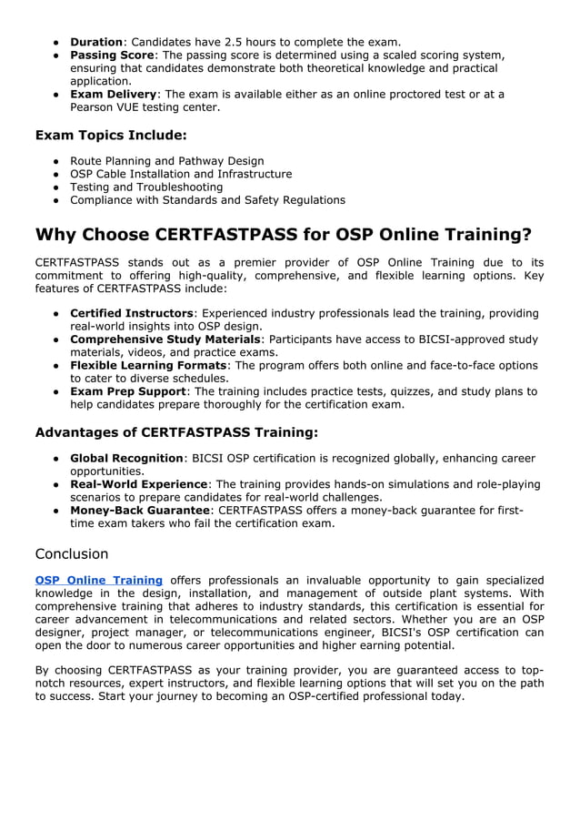 Master Outside Plant Design with OSP Online Training & Certification.docx
