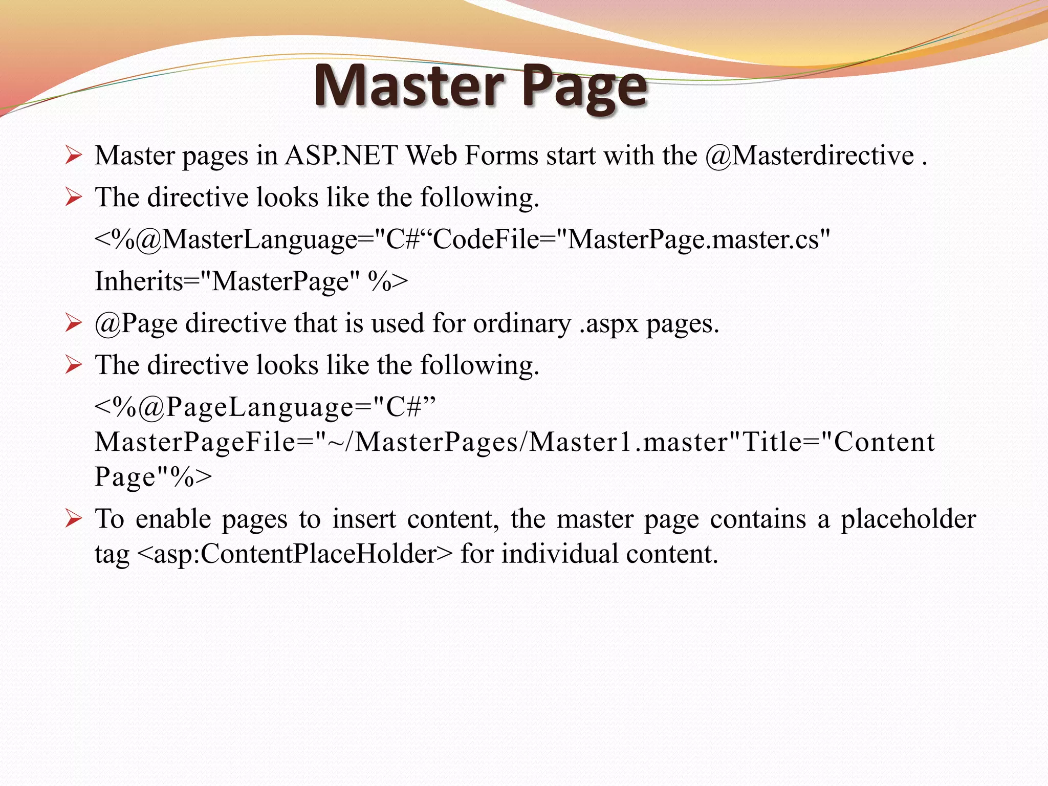 Master page in Asp.net