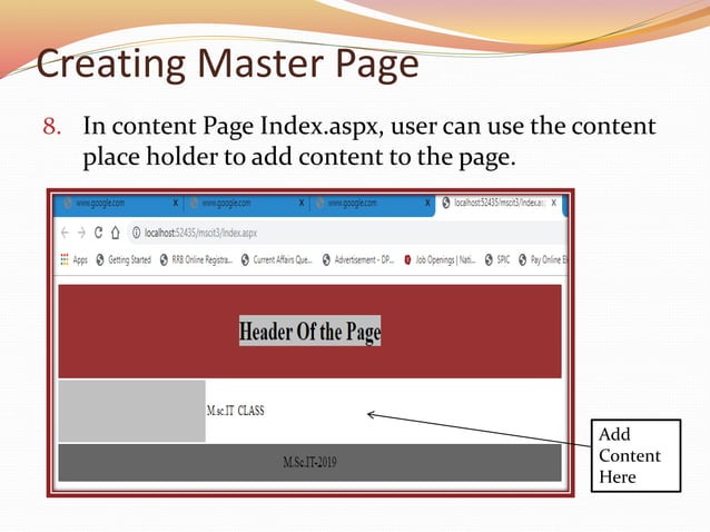 Master page in Asp.net
