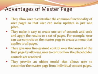 Master page in Asp.net