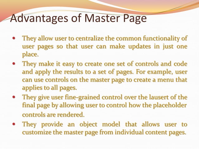 Master page in Asp.net