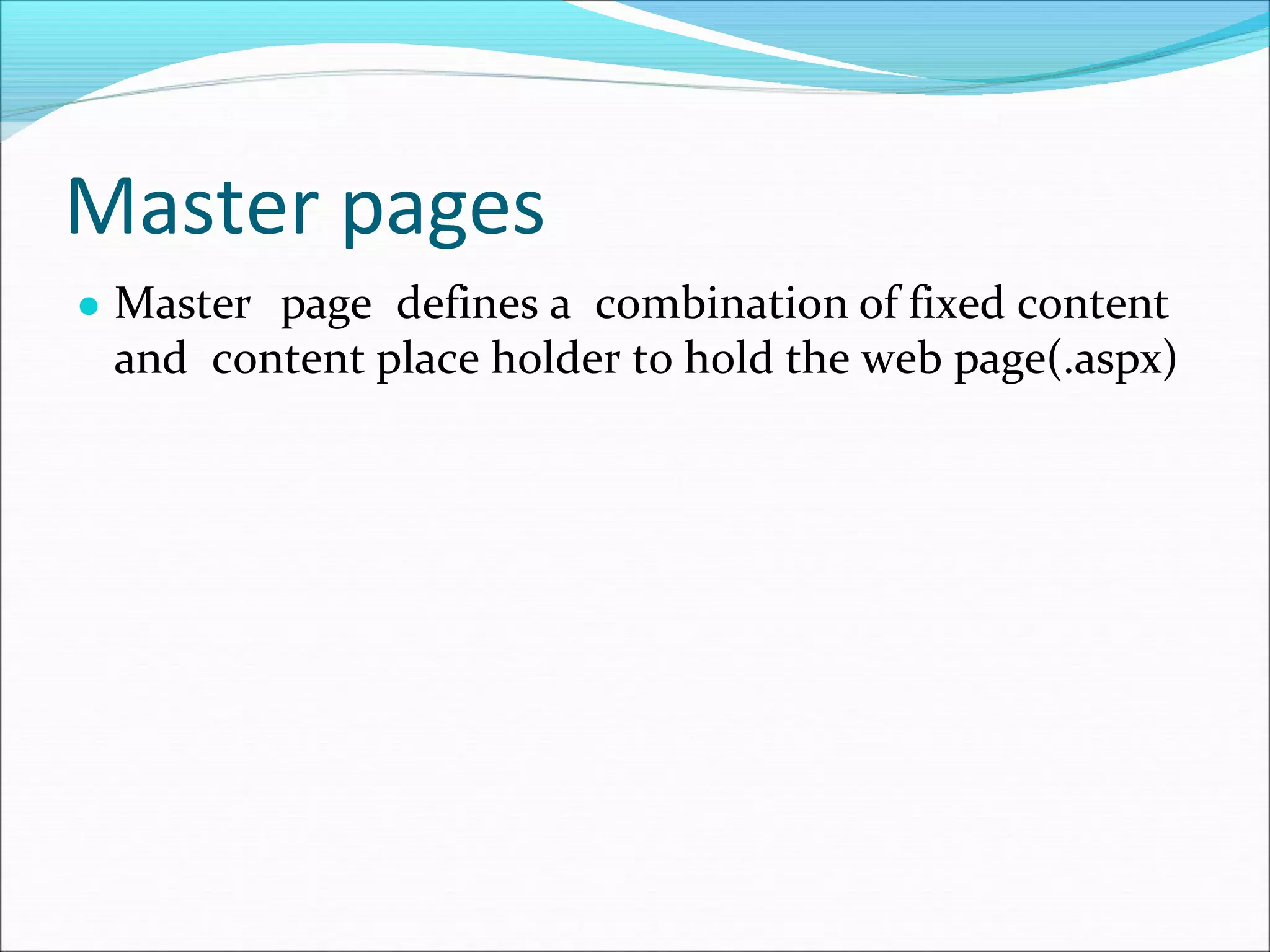 masterpages 1.pptx | Web Design and HTML | Internet