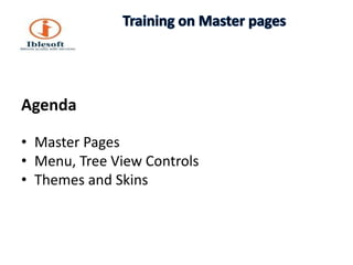 Master pages ppt | PPTX