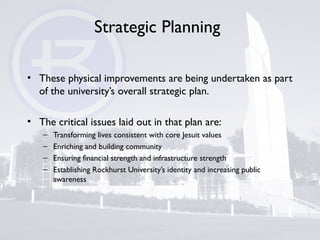 Rockhurst University Campus Master Plan | PPT