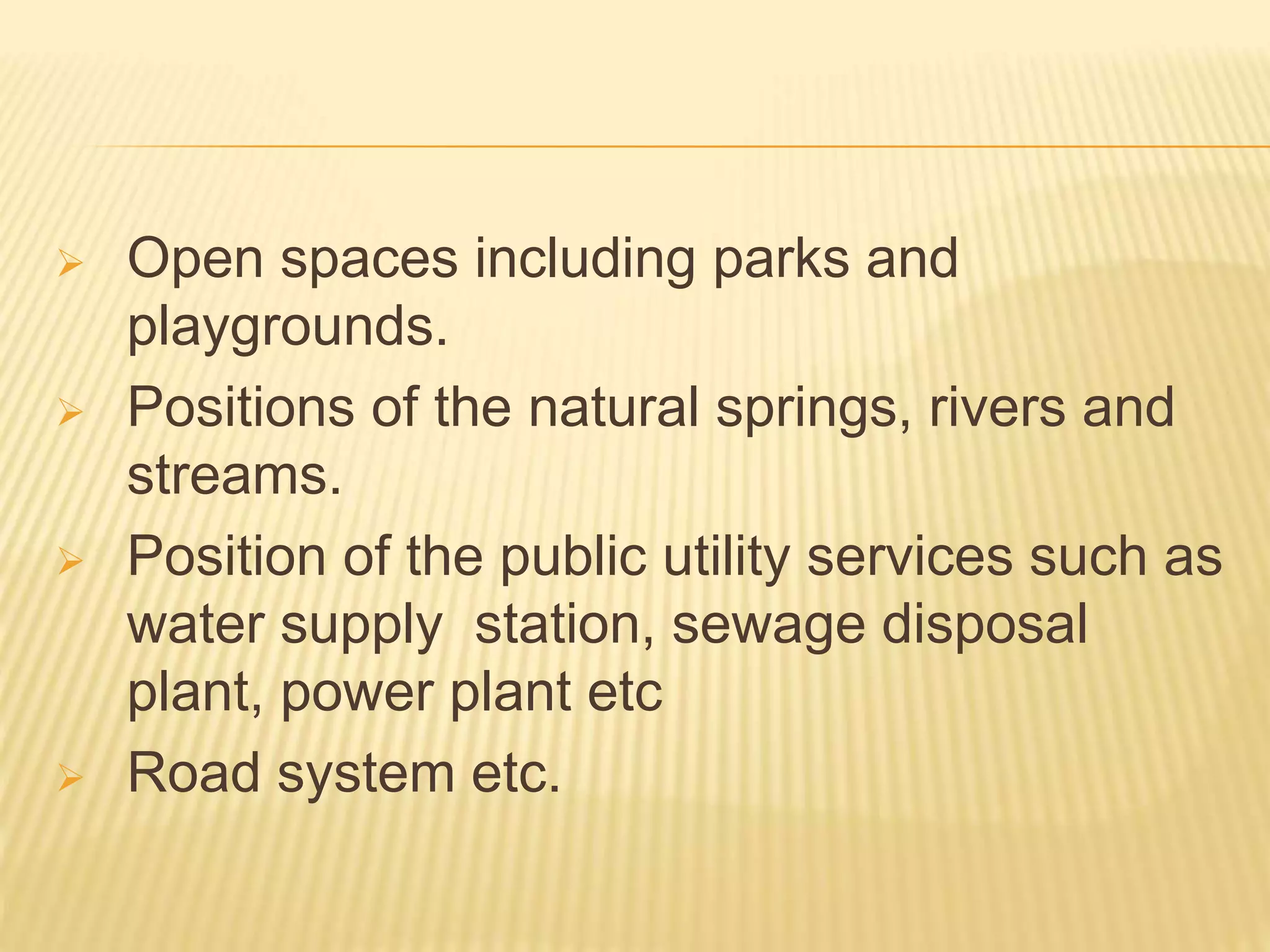 Master plan (Town Planning) | PPTX