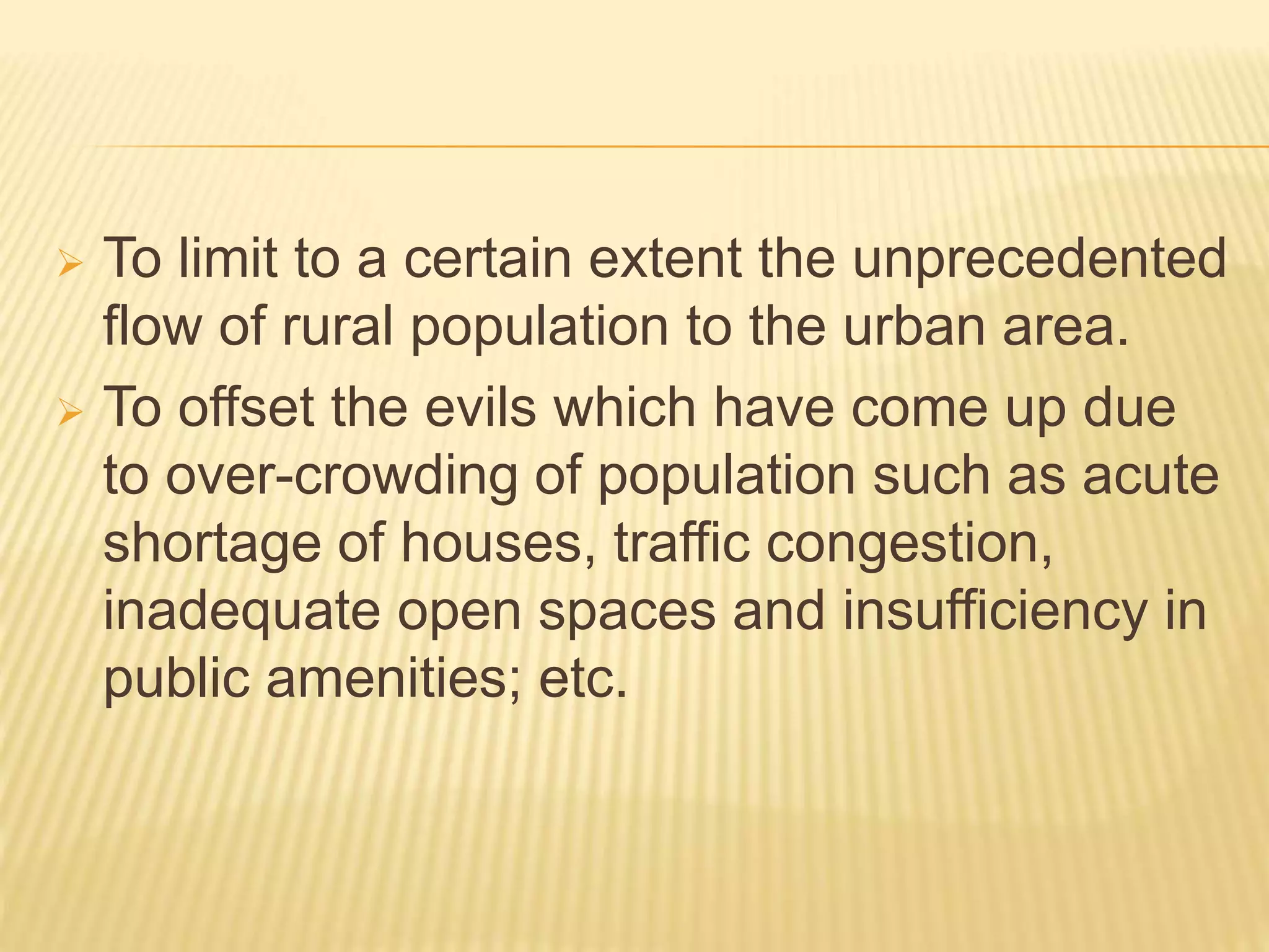 Master plan (Town Planning) | PPTX