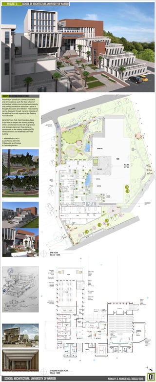 Master plan-Architecture school 4th yr project 3 | PDF