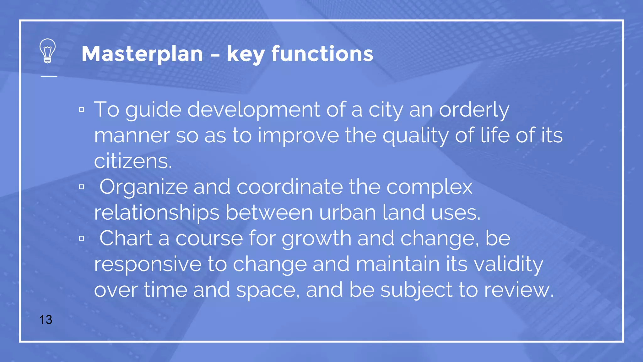 Masterplan | PPTX
