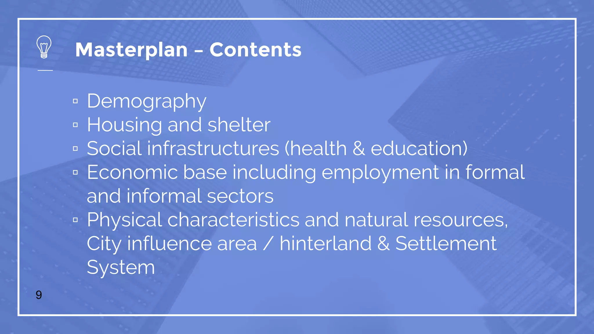 Masterplan | PPTX