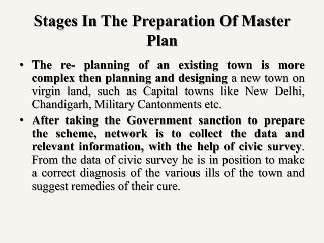 Master Plan | PPTX