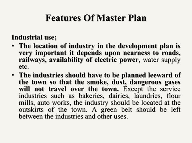 Master Plan | PPTX