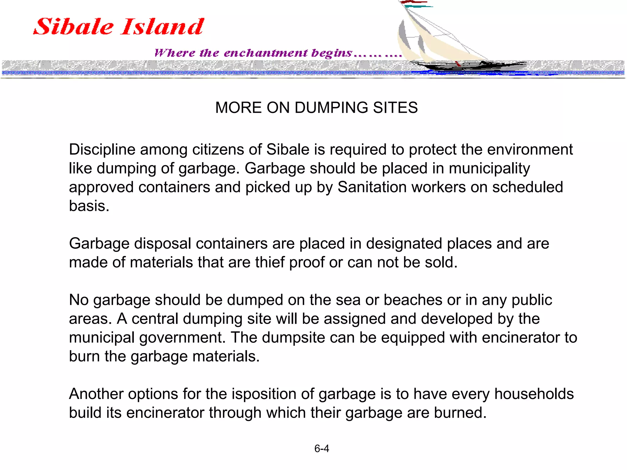 Sibale, Romblon Master Development Plan | PPT