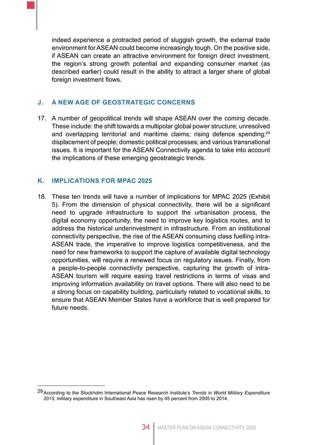 Master Plan ASEAN Connectivity 2025 | PDF | Asia Travel | Travel Locations