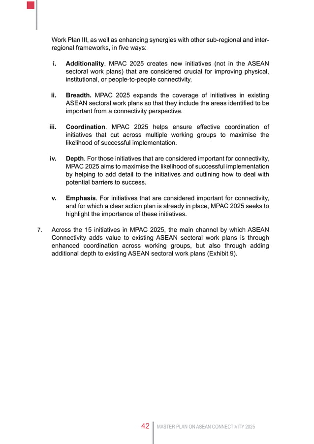 Master Plan ASEAN Connectivity 2025 | PDF | Asia Travel | Travel Locations