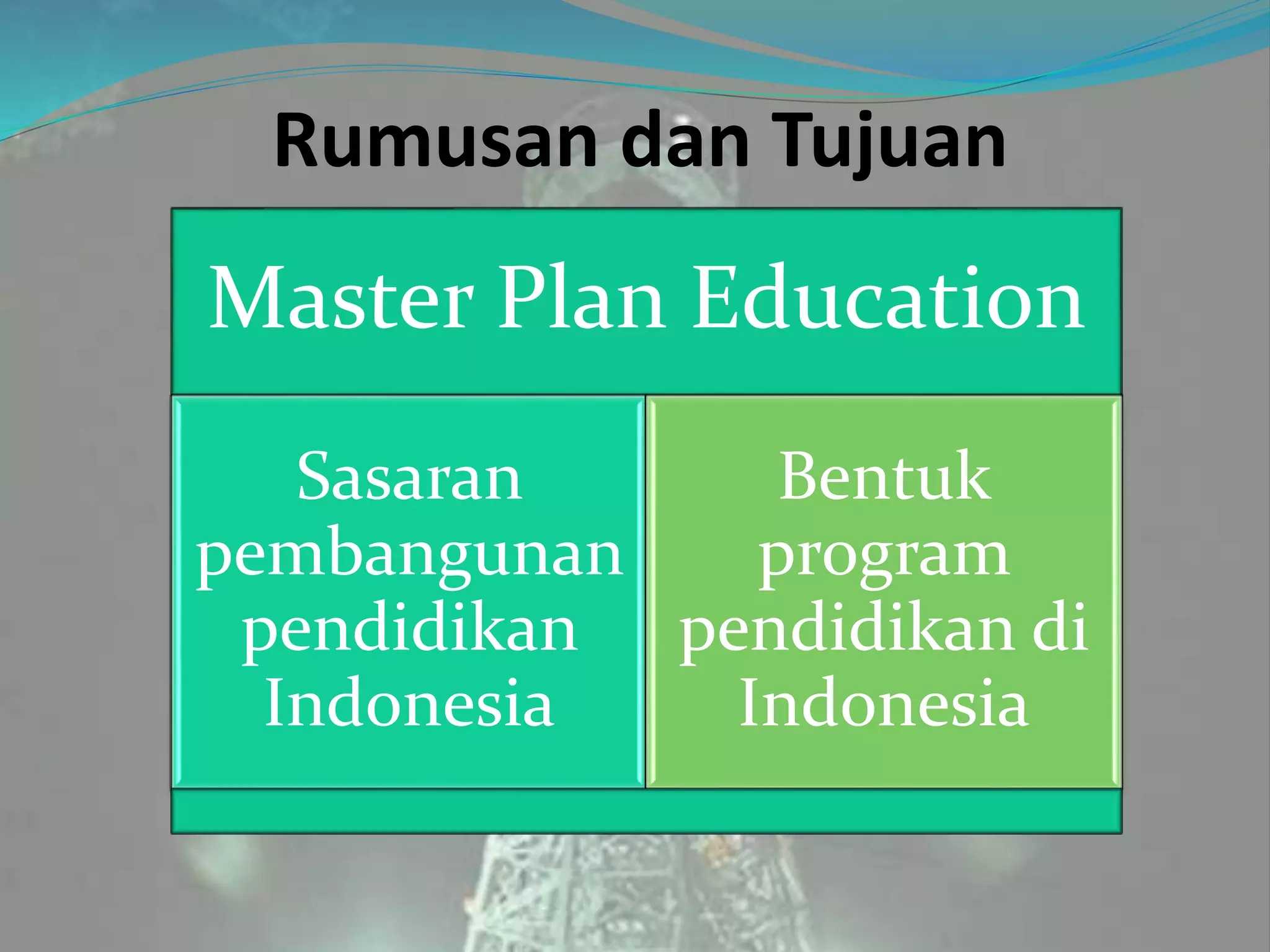 Master plan education | PPTX
