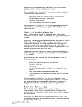 Northfield Township Master Plan (final_6_17_13) | PDF