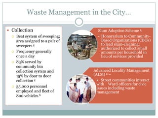 Master plan for Solid Waste Management in Mumbai, India | PPTX