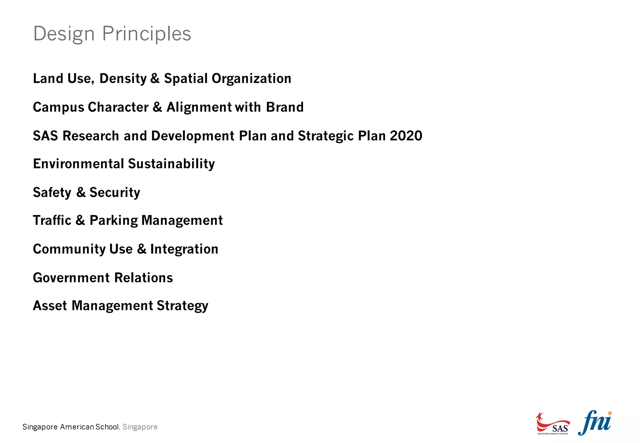 Master Plan Framework | PDF