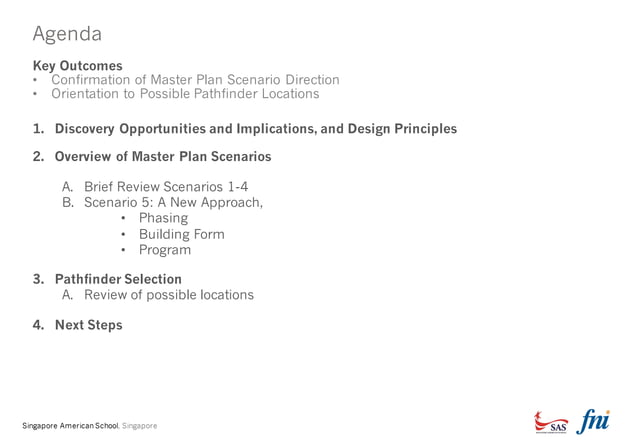 Master Plan Framework | PDF