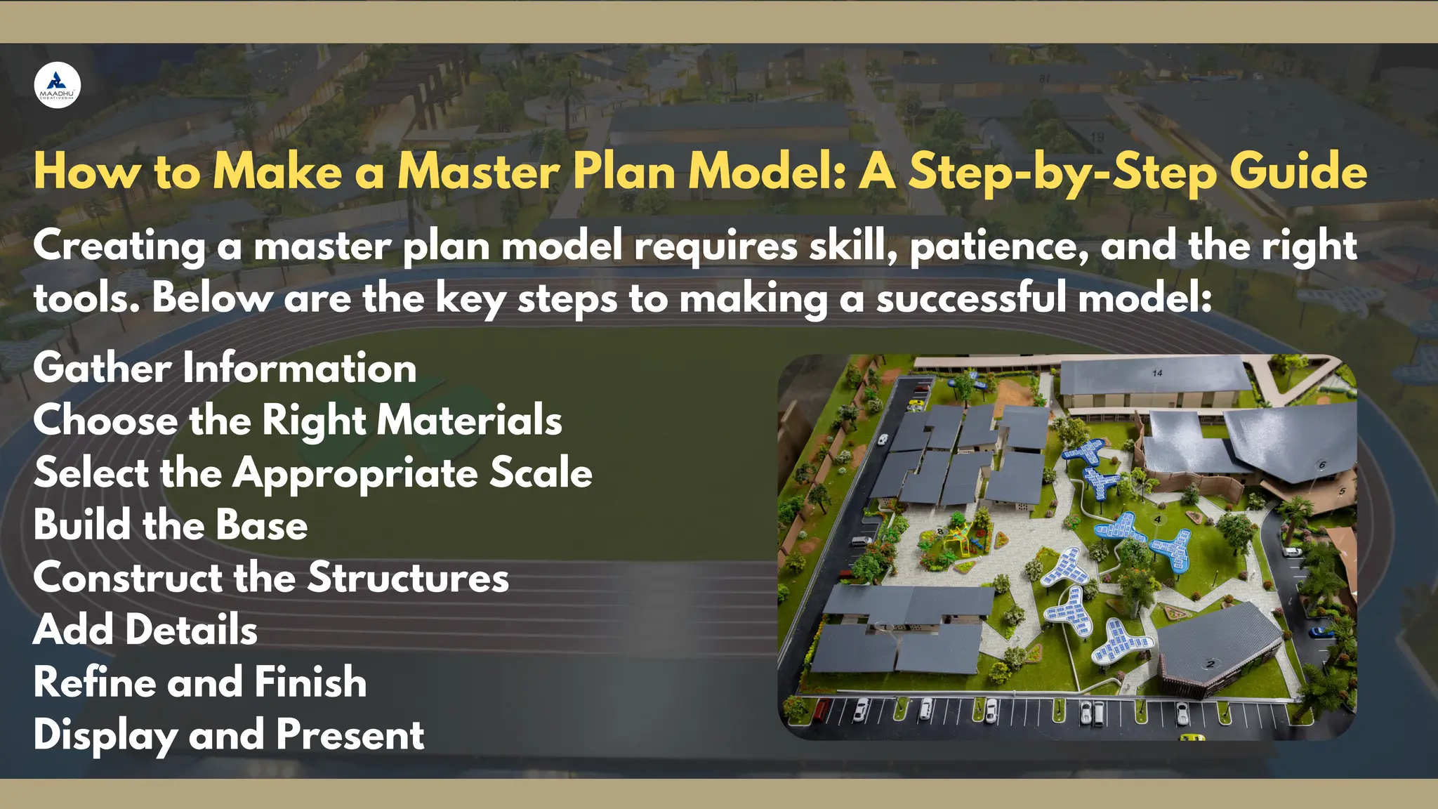 Master Plan Model Making A Complete Guide for Architects | PDF