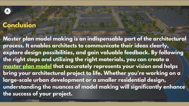 Master Plan Model Making A Complete Guide for Architects | PDF