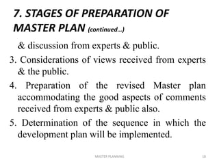 Master planning | PPTX