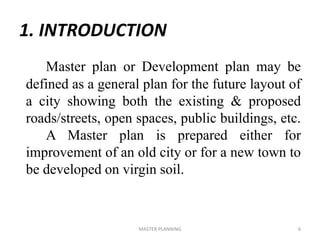 Master planning | PPTX