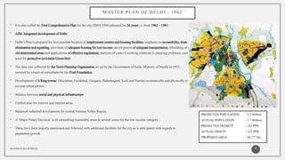 Master plan of delhi | PPTX