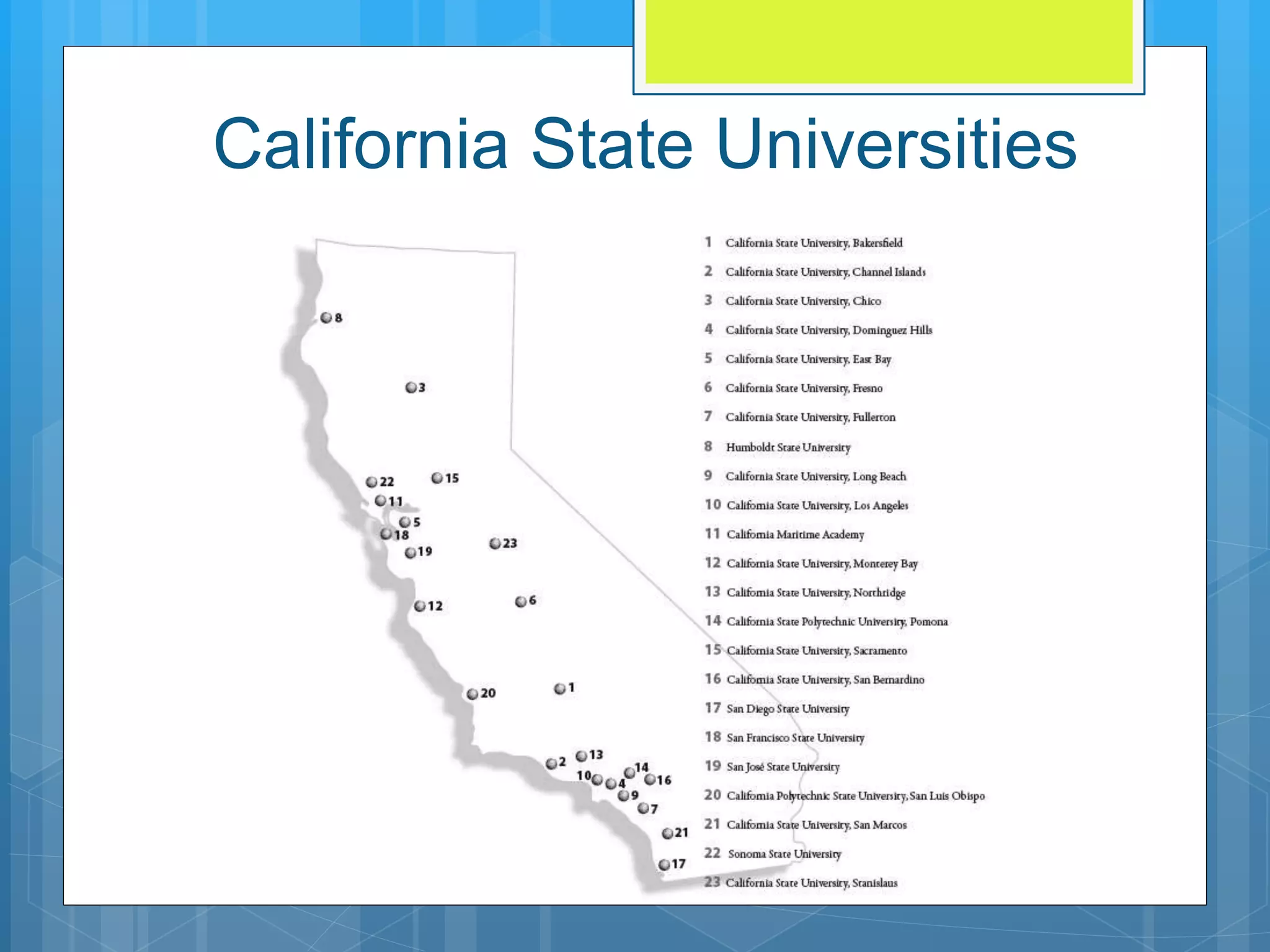 The Master Plan For Higher Education | PPTX