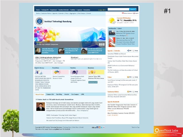 Masterplan Portal Sekolah Tinggi Teknologi Jakarta (STTJ) | PPT