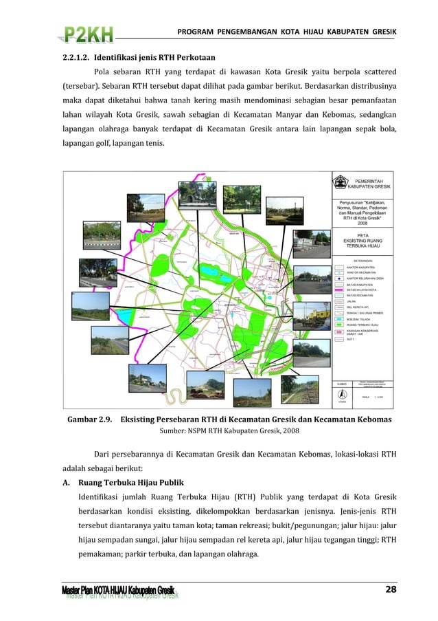 Draft Master Plan RTH P2KH Gresik 2012- agustus 2012_draft final