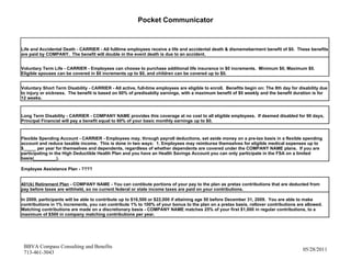 Master Pocket Communicator | XLS | Health Insurance | Insurance