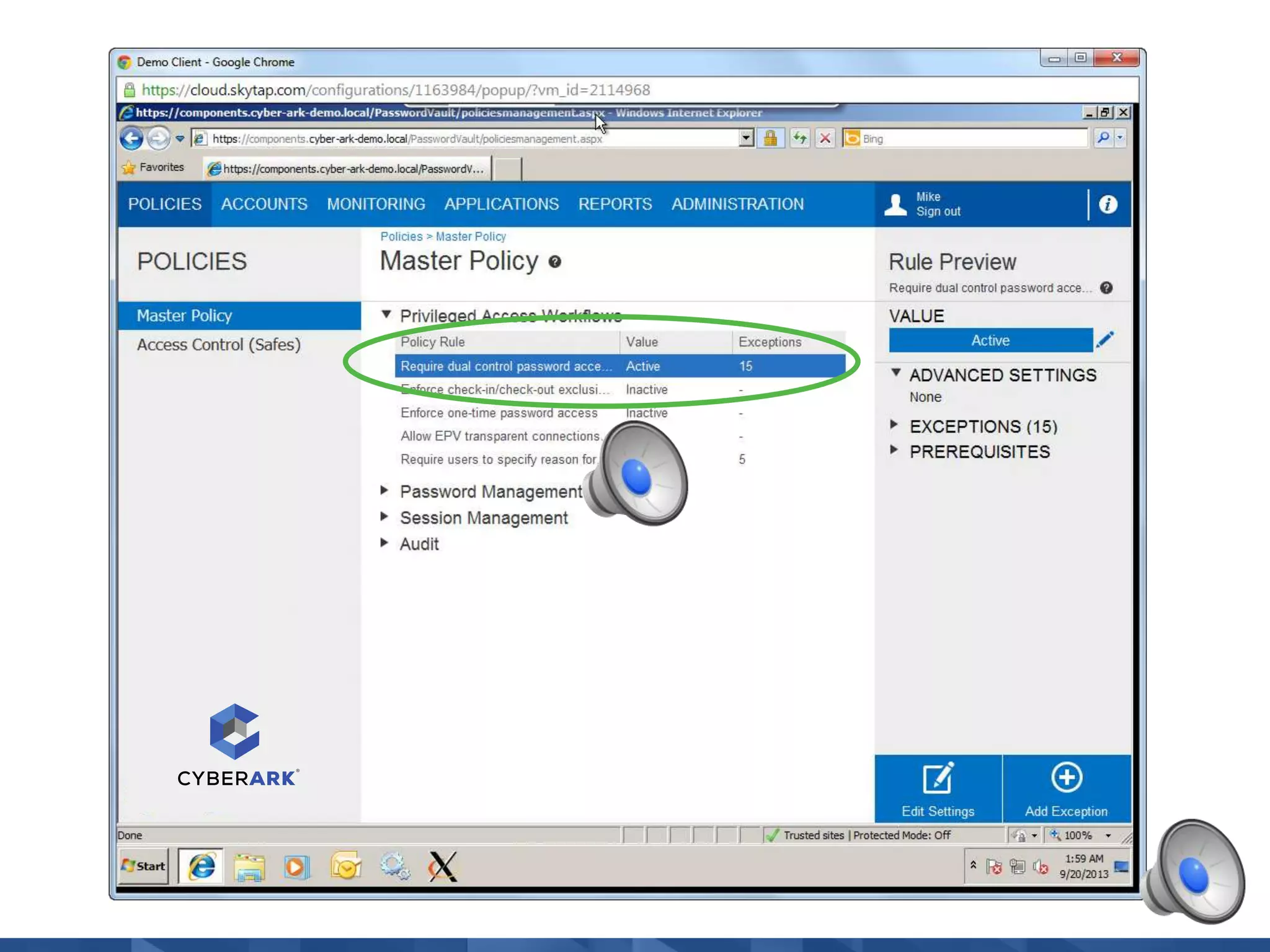 CyberArk Master Policy Intro | PPSX