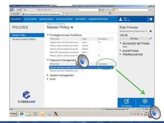 CyberArk Master Policy Intro | PPSX