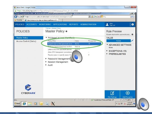 CyberArk Master Policy Intro