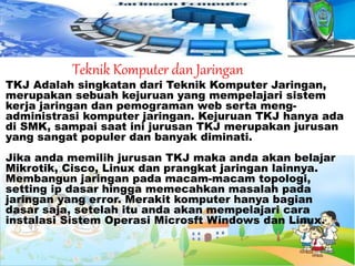 PPT TEKNIK KOMPUTER JARINGAN SMK SEHATI KARAWANG | PPT