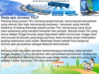 PPT TEKNIK KOMPUTER JARINGAN SMK SEHATI KARAWANG | PPT