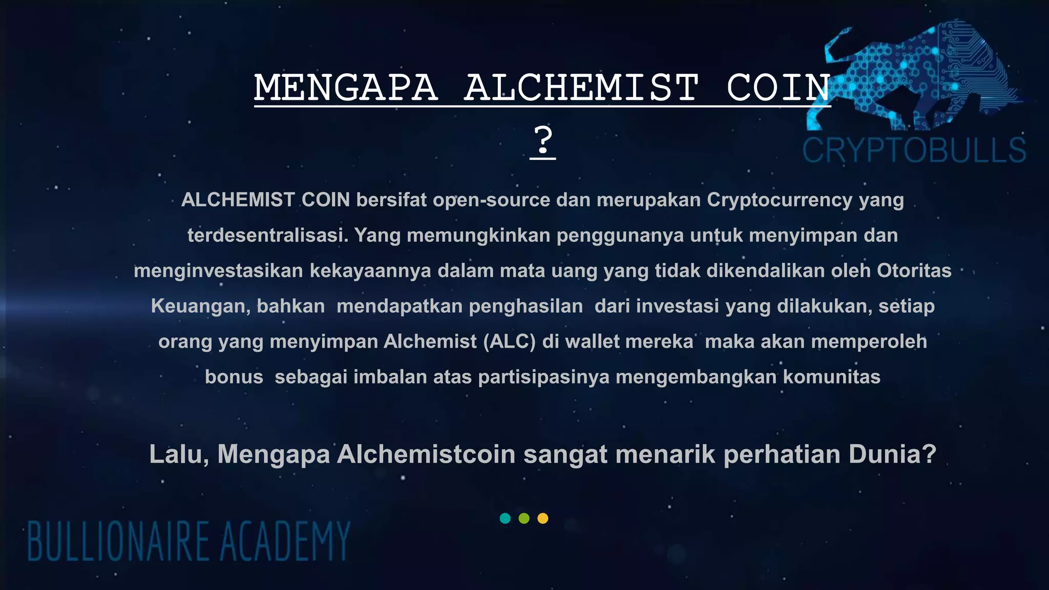 Alchemist Coin : The New Future Cryptocurrency | PPTX