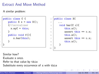Making Software Refactorings Safer | PDF | Web Development | Internet