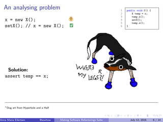 Making Software Refactorings Safer | PDF | Web Development | Internet